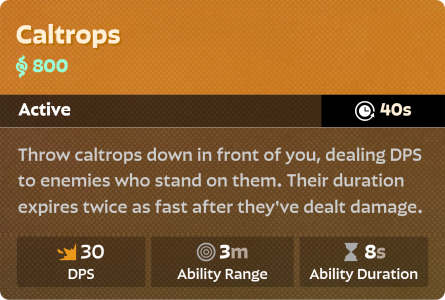 The Weapon 800 Active Item [Caltrops] | Deadlock