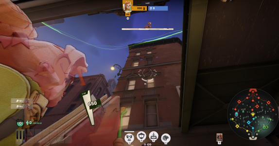 Visual holes in building in green lane on Hidden King side | Deadlock